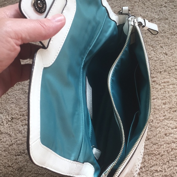 Coach | Bags | Coach Leather Purse Wsilver Hardware | Poshmark